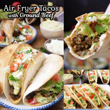 Fast and Easy Air Fryer Tacos - Deliciously Seasoned