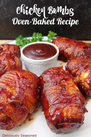 Chicken Bombs (Oven Baked Recipe) - Deliciously Seasoned