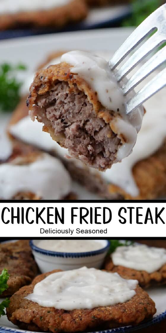 Chicken Fried Steak Recipe - Deliciously Seasoned