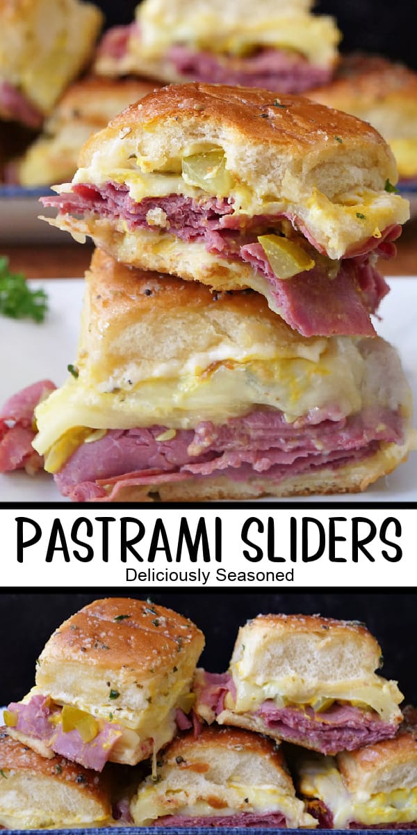 Pastrami Sliders - Deliciously Seasoned