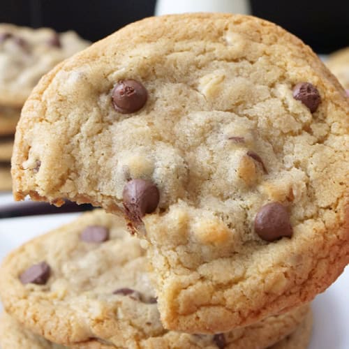 Big Chocolate Chip Cookies - Deliciously Seasoned