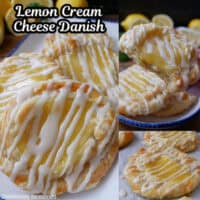 Lemon Cream Cheese Danish - Deliciously Seasoned