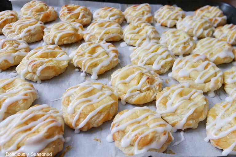 Mini Cheese Pastries - Deliciously Seasoned