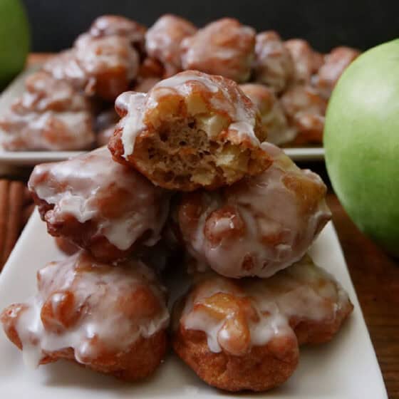 Apple Fritter Bites - Deliciously Seasoned