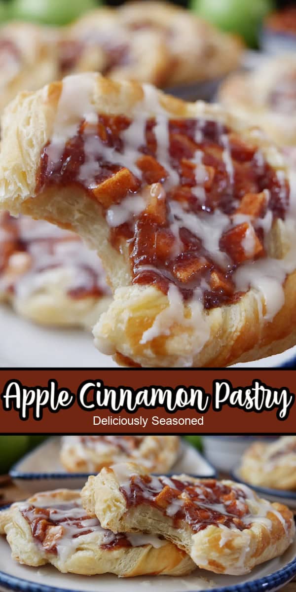 Apple Cinnamon Pastry - Deliciously Seasoned