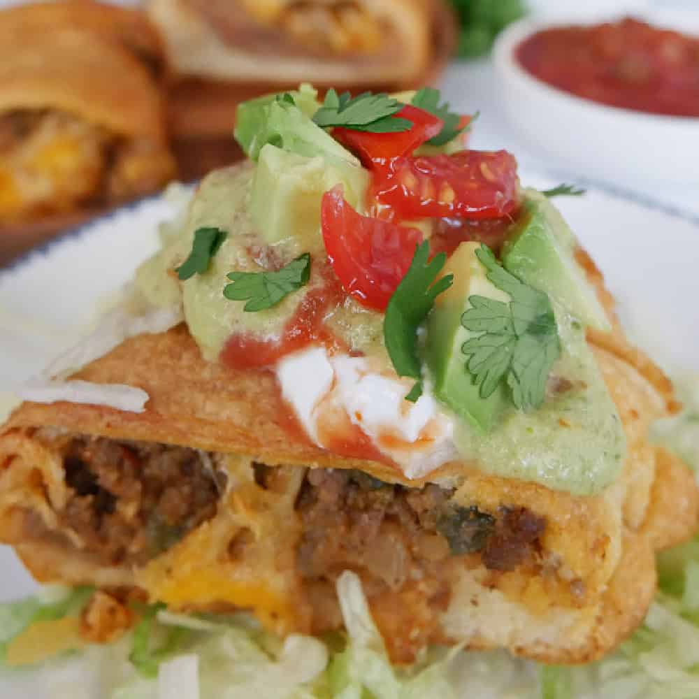 Taco Crescent Ring - Deliciously Seasoned