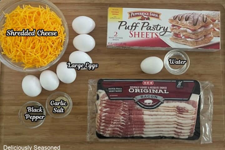 Bacon Egg Cheese Toaster Strudels - Deliciously Seasoned
