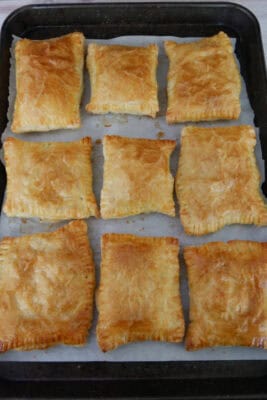 Bacon Egg Cheese Toaster Strudels - Deliciously Seasoned