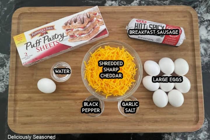 Sausage Egg Cheese Toaster Strudels - Deliciously Seasoned