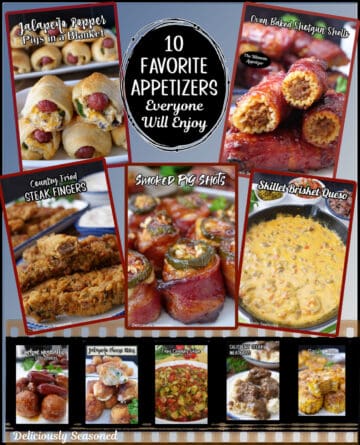 10 Favorite Appetizers - Deliciously Seasoned