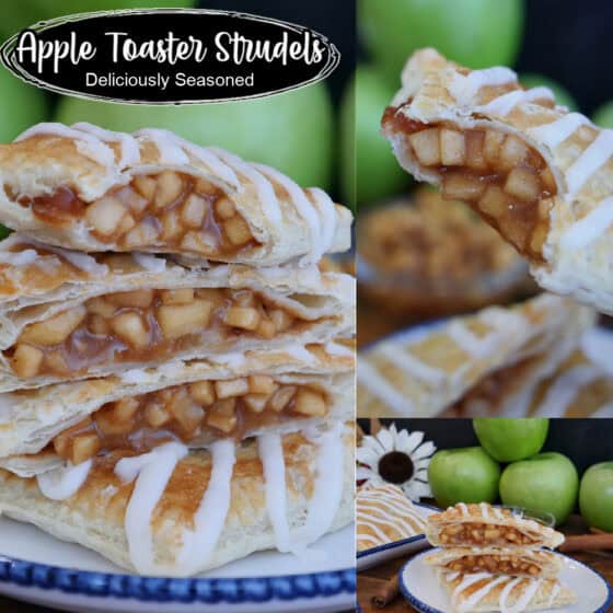 Apple Toaster Strudels - Deliciously Seasoned