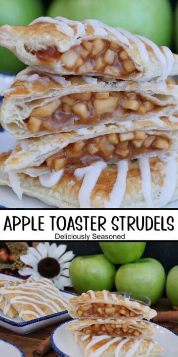 Apple Toaster Strudels - Deliciously Seasoned
