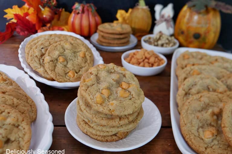 Pumpkin Spice Cookies - Deliciously Seasoned